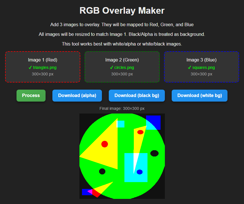RGB Overlay Maker